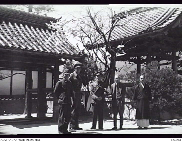 KUBA, JAPAN. 1946-04-09. ELECTION TIME WAS CHERRY BLOSSOM TIME AND NEAR ...