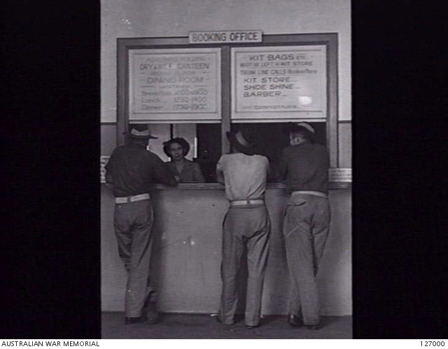 BRISBANE, QLD. 1946-04-04. QF271564 CORPORAL A. STOCKHAM OF BRISBANE ...