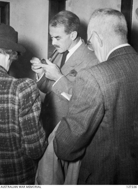 SYDNEY, NSW. 1946-04. RIGHT HONOURABLE R. G. CASEY DSO MC CH, EX ...