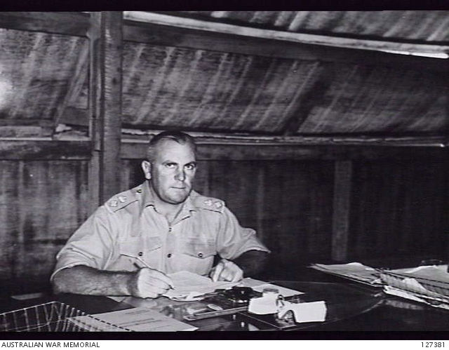RABAUL, NEW GUINEA. 1946-04-16. LIEUTENANT COLONEL R. E. DEWAR, GENERAL ...