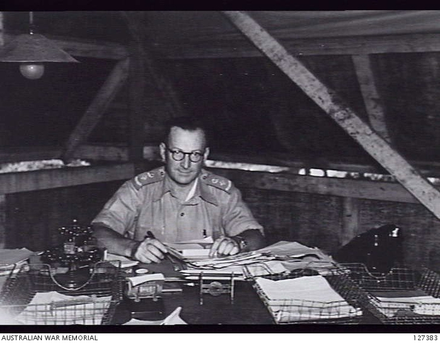 RABAUL, NEW GUINEA. 1946-04-16. LIEUTENANT COLONEL H. A. CUMMINS ...