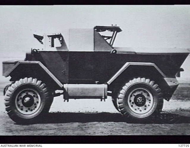 AUSTRALIA. CARS, ARMOURED, (CANADIAN). LEFT SIDE VIEW. | Australian War ...