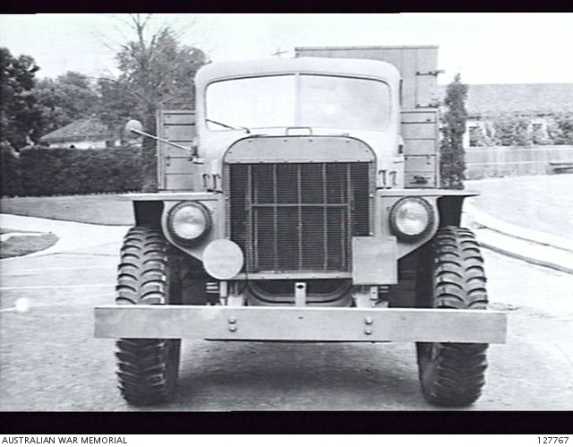 AUSTRALIA. LORRIES, 3-TON G.S. (AUSTRALIAN). CHEVROLET, WITH MODIFIED ...