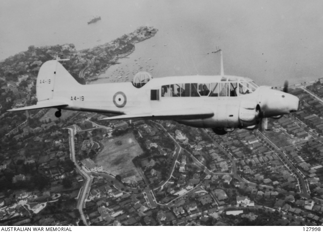 RAAF AVRO ANSON BOMBER TRAINER AIRCRAFT. | Australian War Memorial
