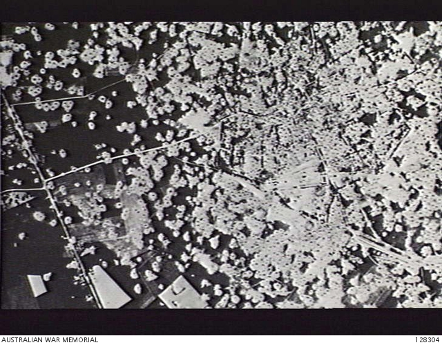 PAS DE CALAIS AREA, FRANCE. 1944-06. THE EFFECTS OF SATURATION BOMBING ...