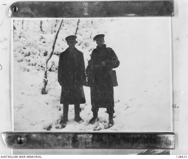 VEVI, GREECE. 1941-04. LIEUTENANT COLONEL I. N. DOUGHERTY (RIGHT ...