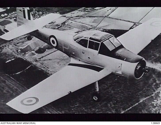 PREPARING TO LAND, A CAC WINJEEL PROTOTYPE AIRCRAFT, A85-374 OF THE ...