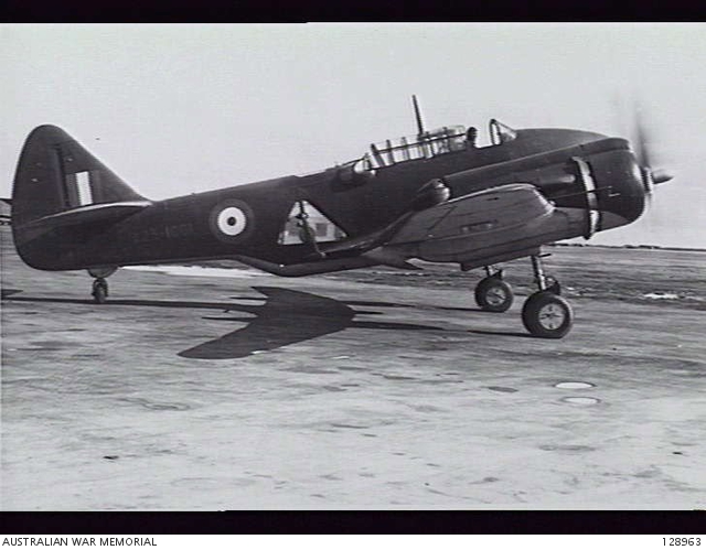 RAAF AIRCRAFT CAC WOOMERA, A23-1001, AT AN AIRSTRIP. (DONOR: WING ...
