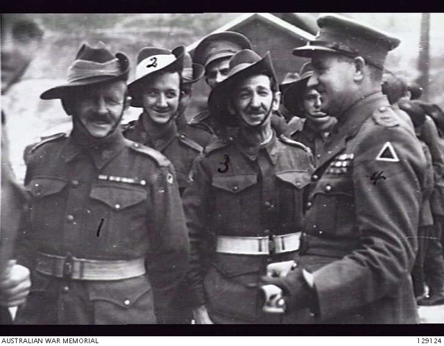 KURE, JAPAN. 1946-04-09. CAMP COMMANDANT, NX201 MAJOR H. E. GALE ...