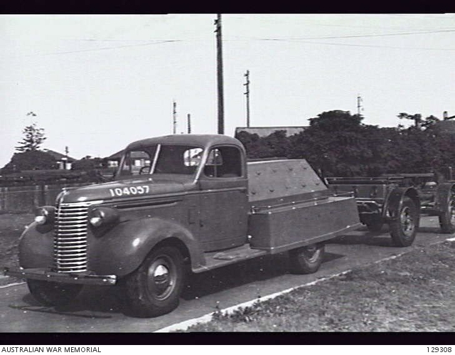 1946-05-09. THE HEARSE AND GUN CARRIAGE, 104057, USED FOR MILITARY ...