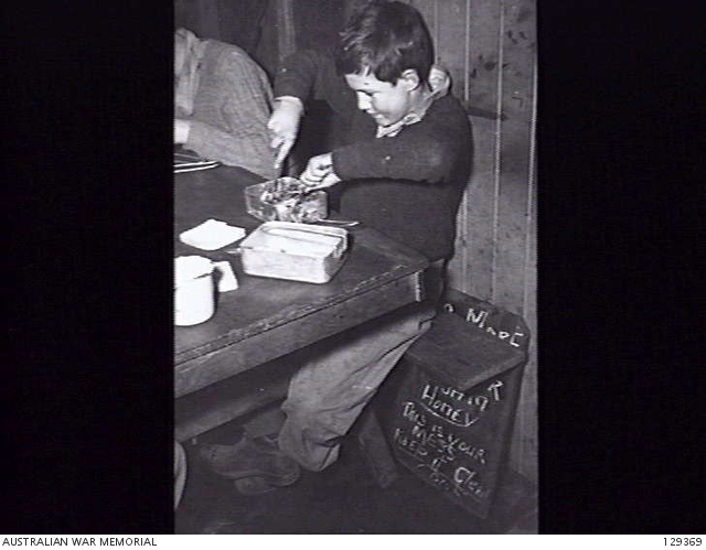 WALLGROVE, NSW. 1946-05-17. CADET "KILLER" BARRY KEMP, 14 YEARS OF AGE ...