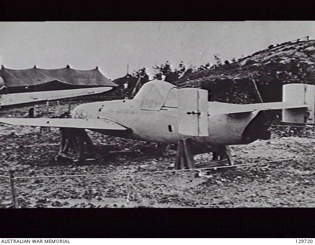 Japanese Aircraft World War Two. Yokosuka OKA II, “BAKA”. Glider bomb ...