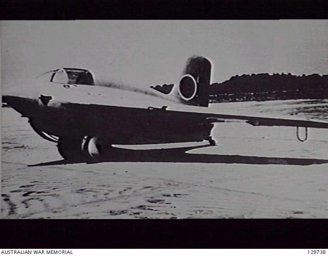 Japanese Aircraft World War Two. Yokosuka F8M1 Rocket powered fighter ...