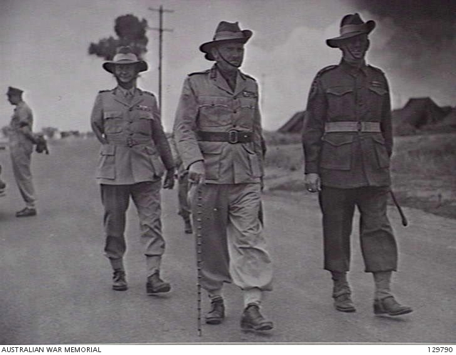 Lieutenant Colonel Colin Campbell Dunbar, Lieutenant General Frank ...