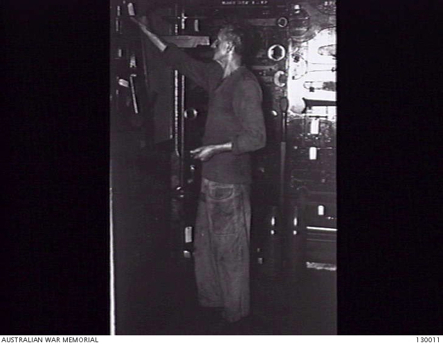 NP754 Sergeant (Sgt) R. S. McDougal, a member of Eastern Command Fixed ...