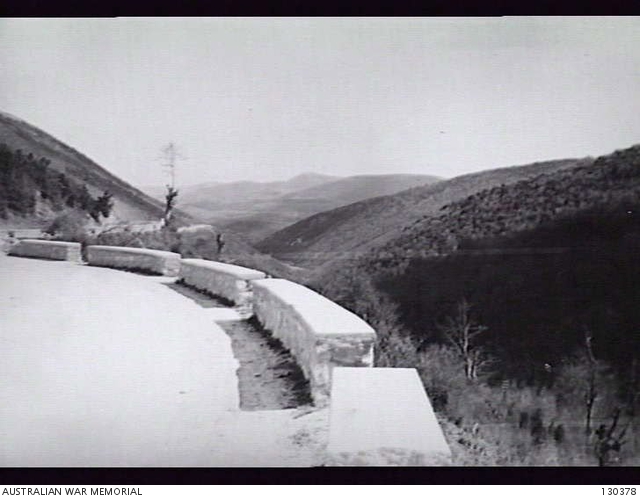 GREECE. 1945-04-09. VIEW TOWARDS SALONIKA, FROM VERROIA PASS ...