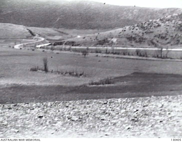 VEVI, GREECE. 1945-04-07. PANORAMIC VIEW, SOUTH TO NORTH, FROM REAR 2 ...