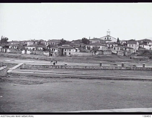 ELASSON, GREECE. 1945-04-16. VIEW OF STREET IN ELASSON. | Australian ...