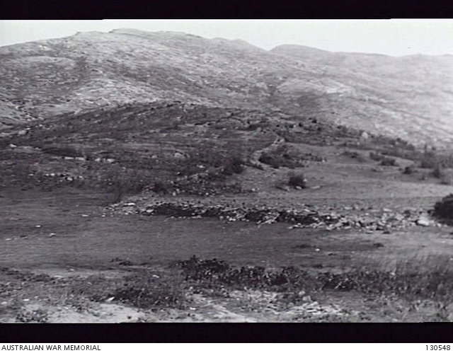 PINIOS GORGE, GREECE. 1945-04-20. PANORAMIC VIEW FROM WEST TO EAST, OF ...