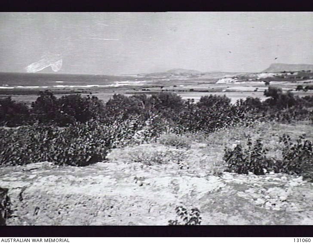 RETIMO (RETHYMNON). 1945-06-16. LOOKING TOWARDS REFUGE POINT FROM THE ...