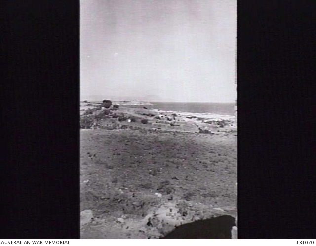 RETIMO (RETHYMNON), CRETE. 1945-06-17. VIEW FROM THE CHURCHYARD OF ST ...