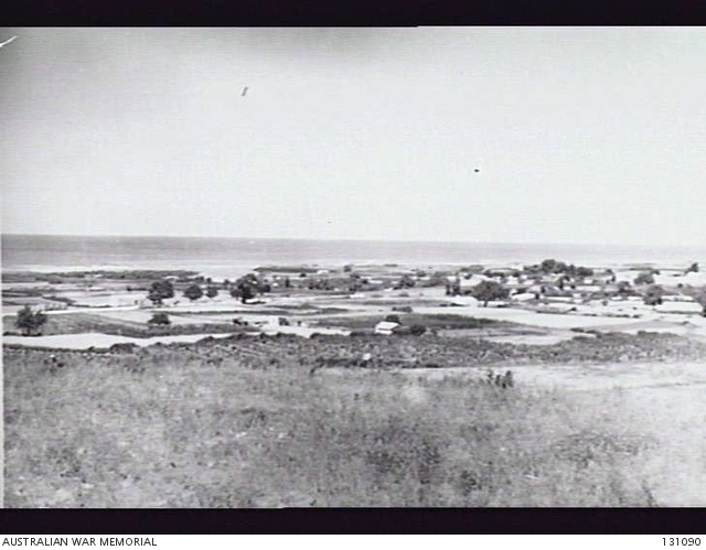 RETIMO (RETHYMNON), CRETE. 1945-06-17. VIEW OF MAIN COAST ROAD, SHORE ...