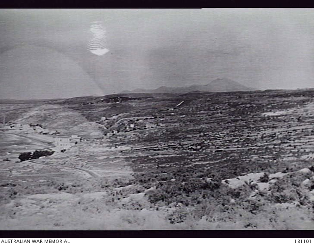 RETIMO (RETHYMNON), CRETE. 1945-06-19. COUNTRYSIDE SEEN FROM THE RETIMO ...