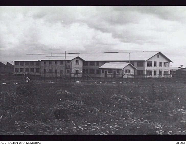BROADMEADOWS, VIC. 1946-09-24. EXTERIOR OF THE ADMINISTRATIVE BUILDING ...