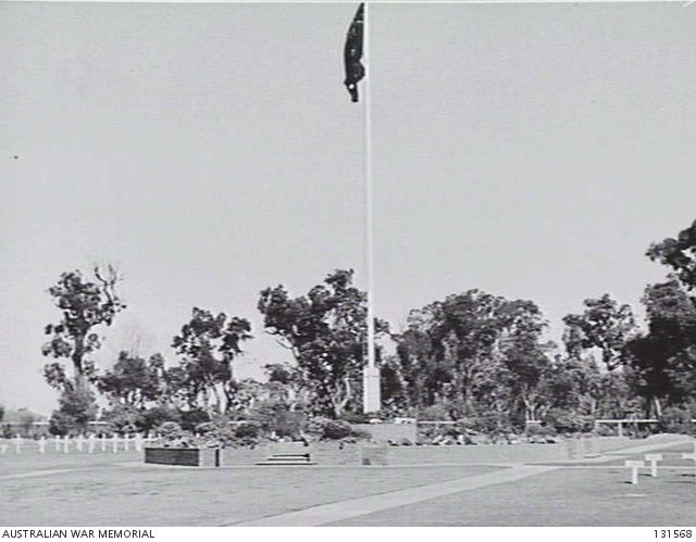 PERTH, WA. 1946-09-04. A GENERAL VIEW OF THE PERTH WAR CEMETERY SHOWING ...