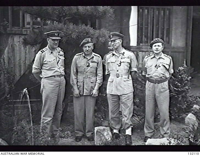 HIRO, JAPAN. 1946-09-25. THE JOINT CHIEFS OF STAFF IN AUSTRALIA (JCOSA ...