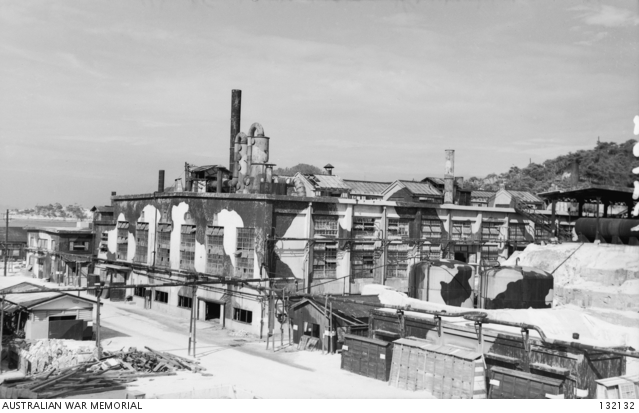 OKUNOSHIMA, JAPAN. 1946-10-03. LEWISITE PLANT AFTER THE FINAL PHASES OF ...