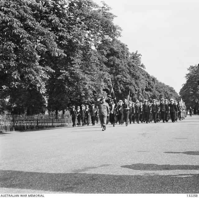 LONDON, ENGLAND. 1946. BRIGADIER MOTEN LEADS THE TROOPS OF THE ...