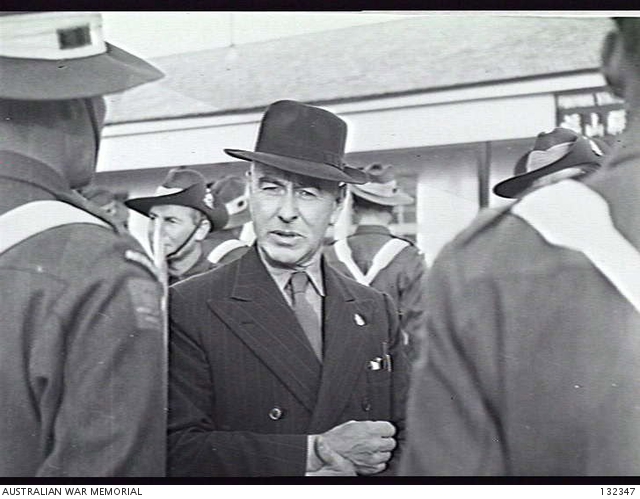FUKUYAMA, JAPAN. 1946-12-22. THE HONOURABLE MR CYRIL CHAMBERS, MINISTER ...