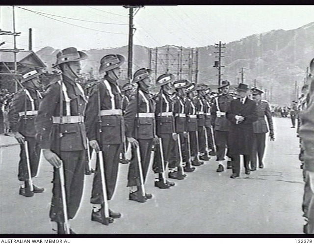 ONOMICHI, JAPAN. 1946-12-23. THE HONOURABLE MR CYRIL CHAMBERS, MINISTER ...
