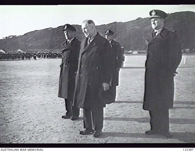 BOFU, JAPAN. 1946-12-23. THE HONOURABLE MR CYRIL CHAMBERS, MINISTER FOR ...