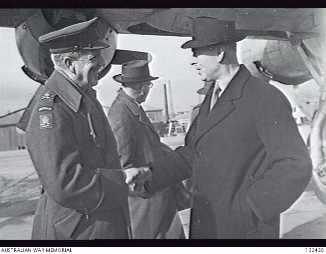 TOKYO, JAPAN. 1946-12-28. THE HONOURABLE MR CYRIL CHAMBERS, MINISTER ...