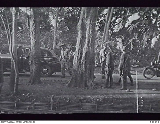 KOEPANG, TIMOR. 1945-10-19. GENERAL SIR THOMAS BLAMEY, GENERAL OFFICER ...
