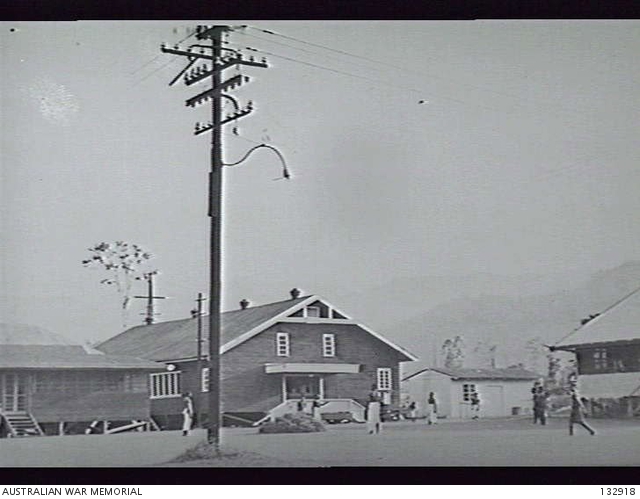 BULOLO, NEW GUINEA. BULOLO GOLD DREDGING COMPANY BUILDINGS IN THE ...