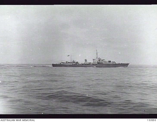 1940. HMS MOHAWK, TRIBAL CLASS DESTROYER FROM THE MEDITERRANEAN FLEET ...