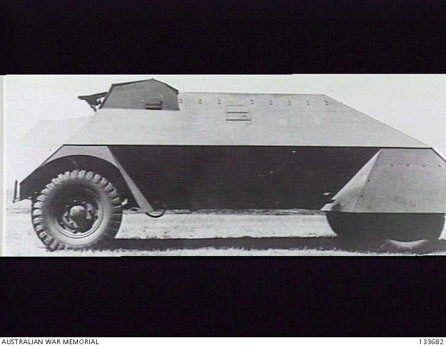ARMOURED CARS (AUSTRALIA) LIGHT. THE GENERAL DESIGN OF THIS CAR WAS ...
