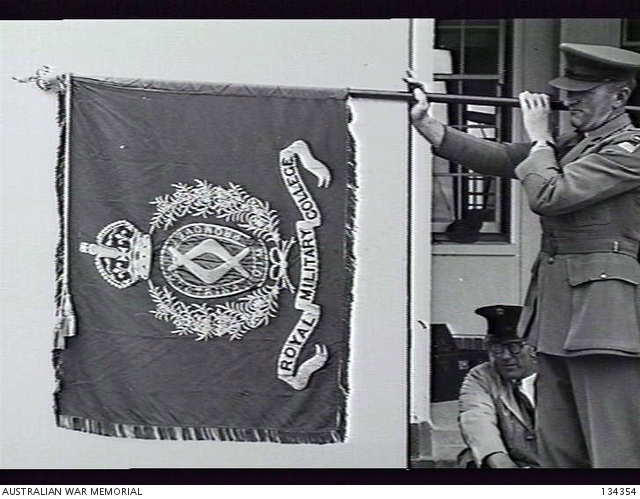 CANBERRA, ACT. AT DUNTROON HOUSE, ROYAL MILITARY COLLEGE REGIMENTAL ...