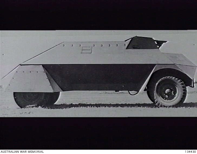 1951-04-23. LIGHT ARMOURED CAR ROVER IS AN AUSTRALIAN DESIGN. THIS CAR ...