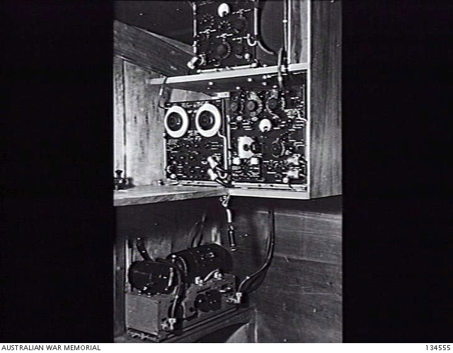WIRELESS INSTALLATION IN A RAAF TYPE 08- LAUNCH FOR TWO-WAY ...