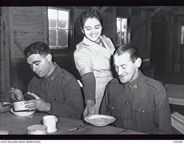 VICTORIA. 1942-06-05. AN AUSTRALIAN WOMEN'S ARMY SERVICE (AWAS) TRAINEE ...