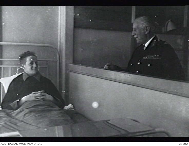 MELBOURNE, VIC. 1942-12-03. THE GOVERNOR GENERAL HIS EXCELLENCY THE ...