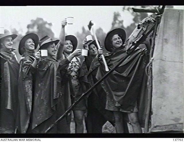 SHEPPARTON, VIC. 1943-01-22. WOMEN'S AUXILIARY AUSTRALIAN AIR FORCE ...