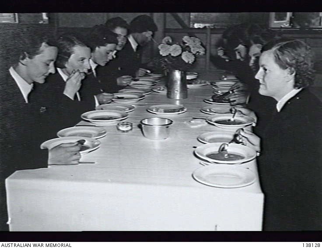 FLINDERS NAVAL BASE, 1943-03-12. MEMBERS OF THE WOMEN'S ROYAL AUSTRALIAN NAVAL SERVICE (WRANS ...