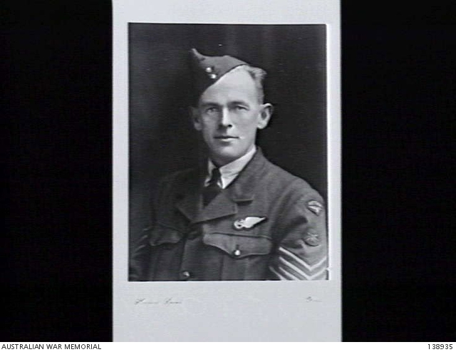Melbourne, Vic. 1943-05-24. Portrait of Flight Sergeant A. W. MacRae ...