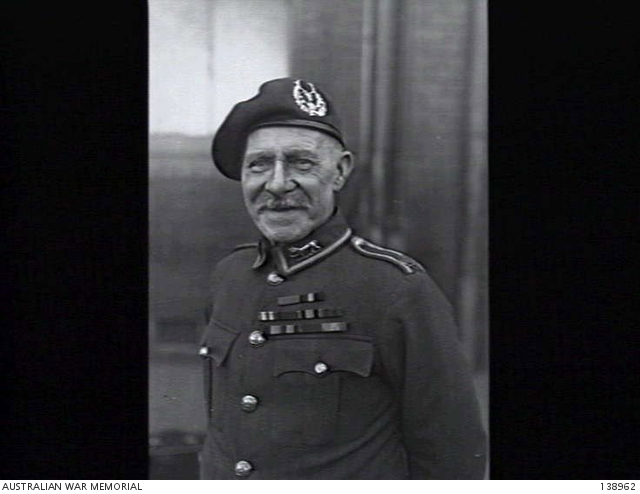 Victoria. 1943-05-27. Sergeant Major John Wilkinson, 73, who claims to ...