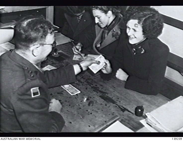 Melbourne, Vic. 1943-07-05. A new recruit of the Australian Army ...